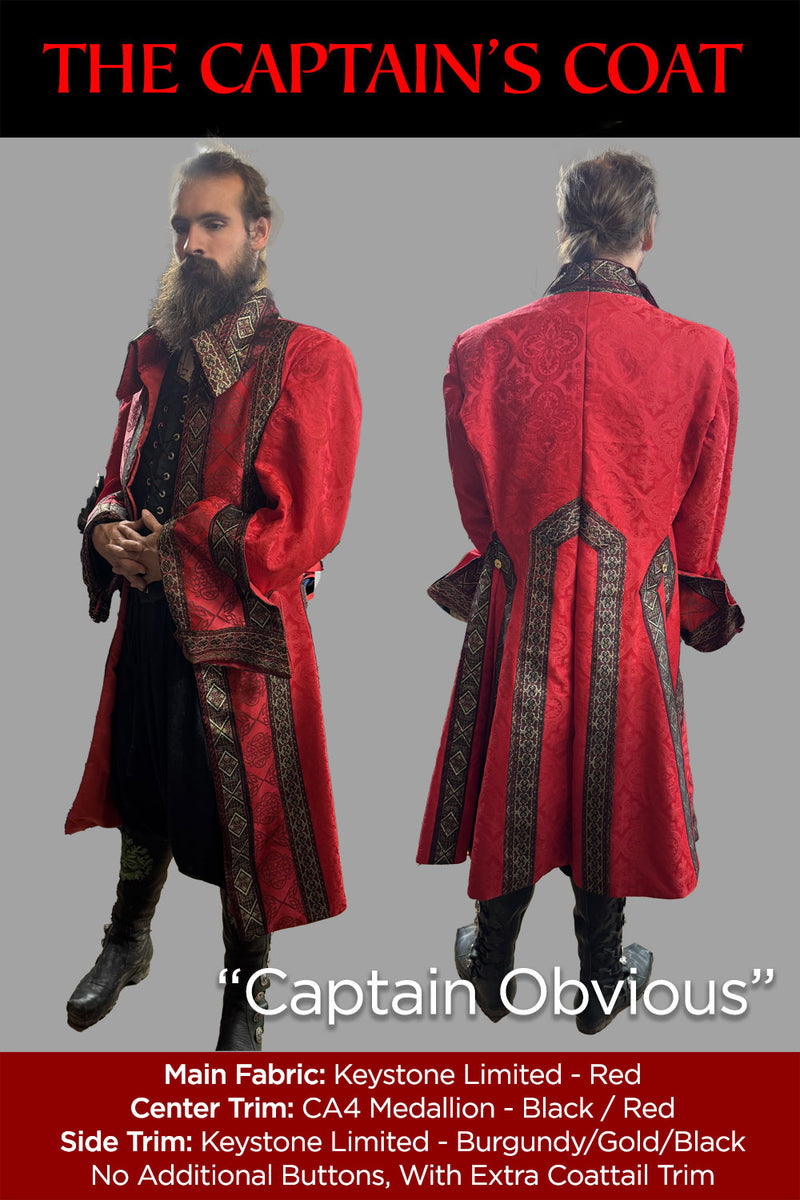 The Captain's Coat – Casta Diva Apparel